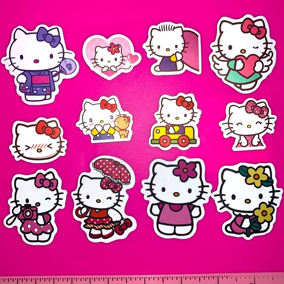 Sanrio | Office | 2 Sanrio Hello Kitty And Friends Waterproof Stickers ...